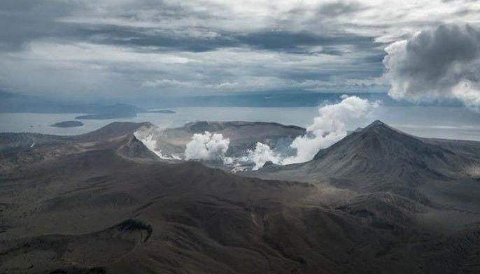 Minor eruption recorded at Taal Volcano