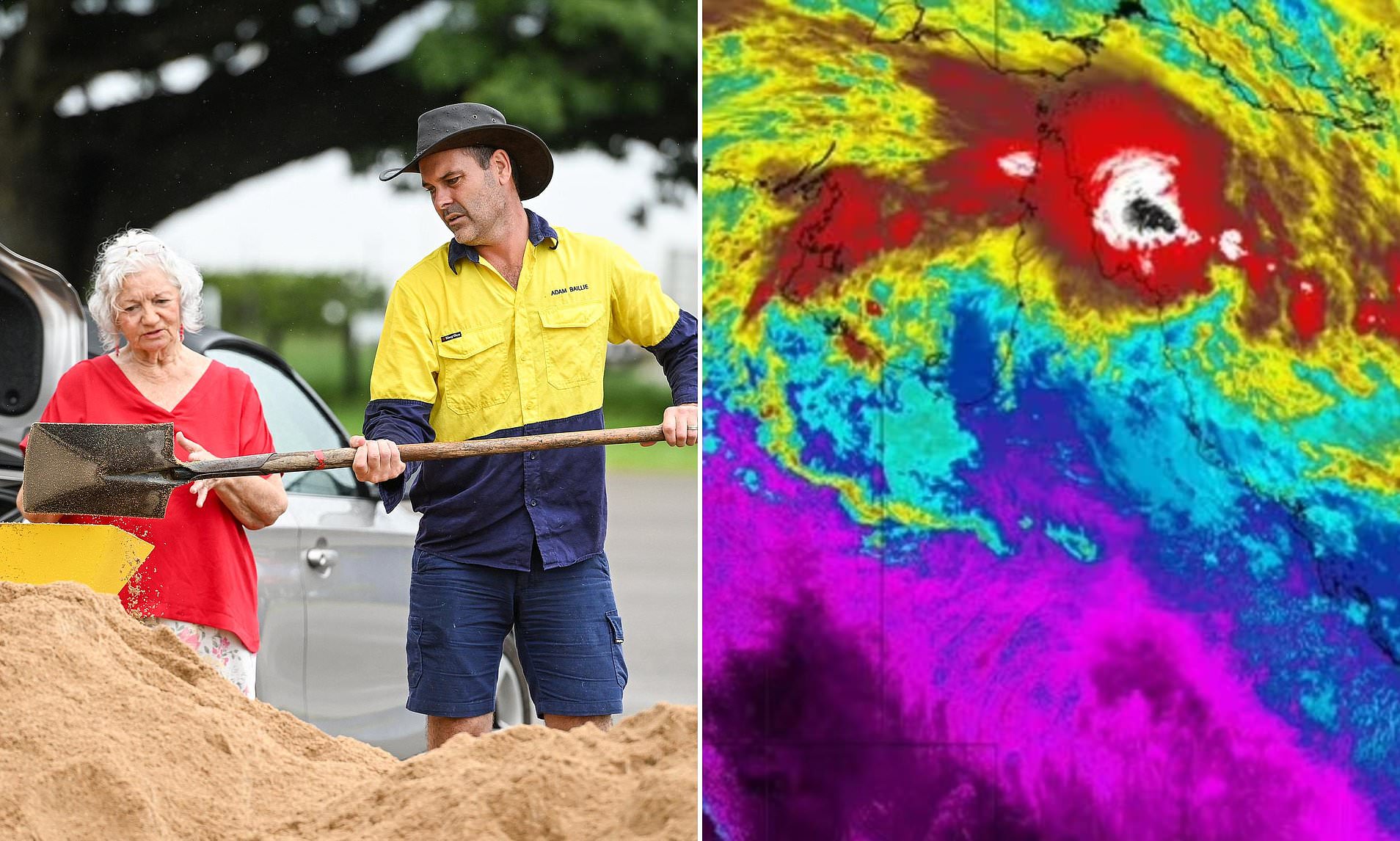 Thousands of Aussies hunkers down as Cyclone Koji prepares to make ...