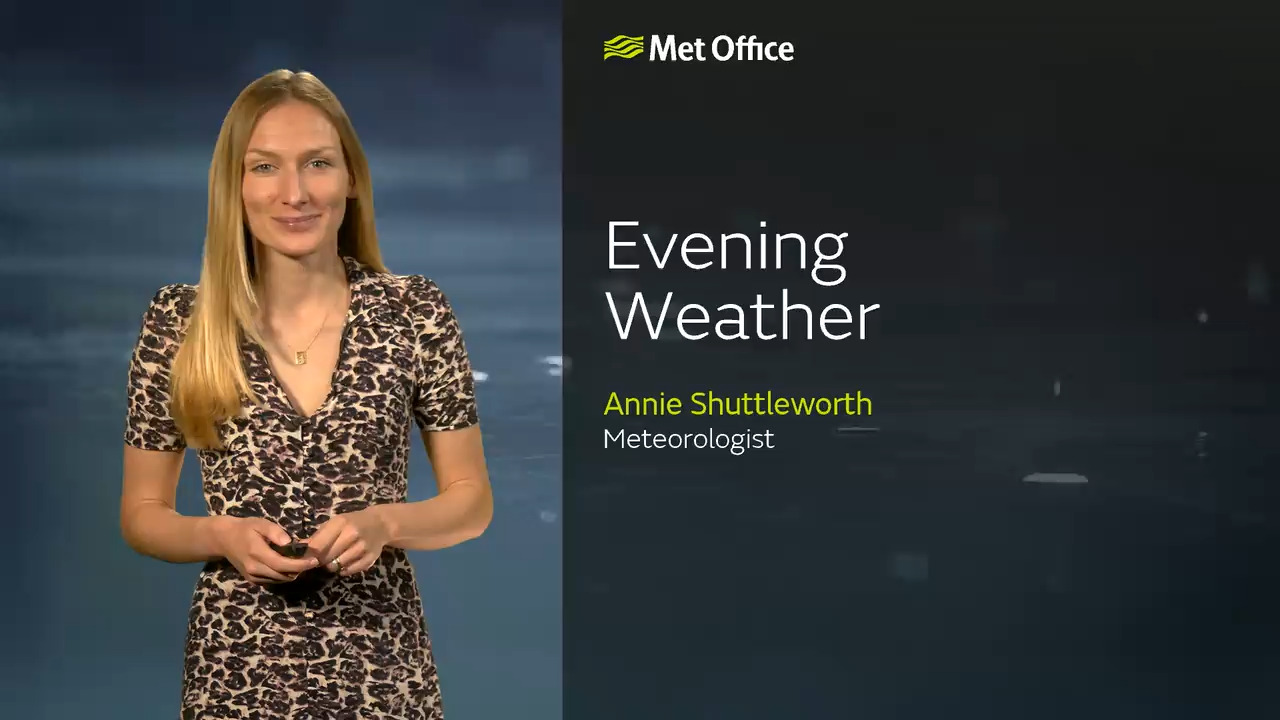 Met Office Friday evening weather forecast 05/12/2025