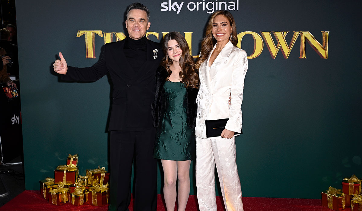 Robbie Williams reveals heartbreaking 2am text from daughter Teddy