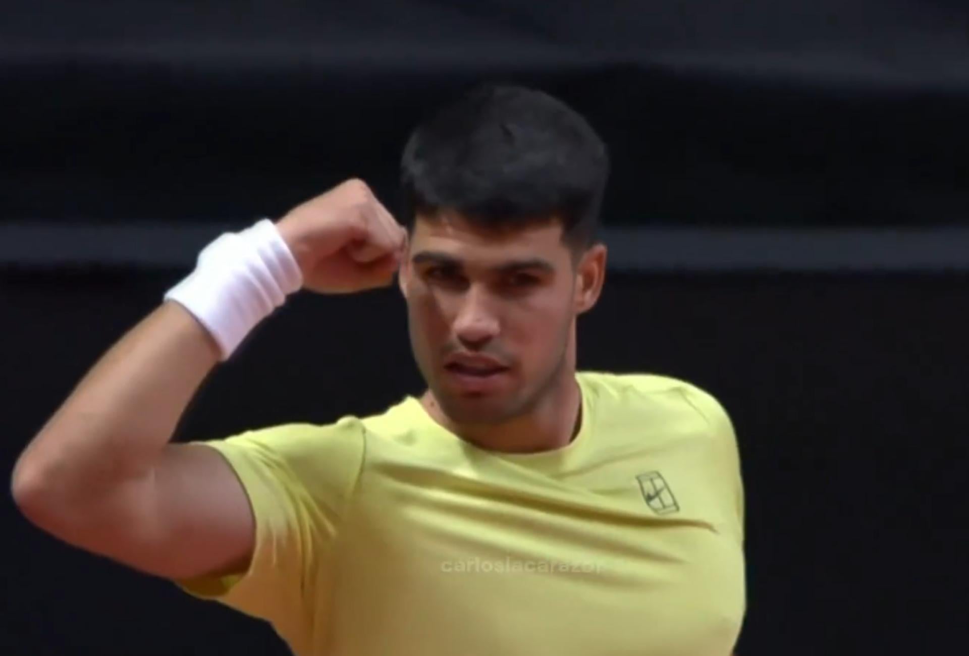 Carlos Alcaraz channels LeBron James energy at Melbourne Park