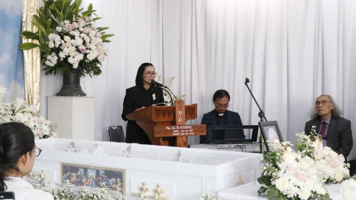 UKSW berduka, pendeta emeritus doktor Sutarno, rektor UKSW periode 1973 ...