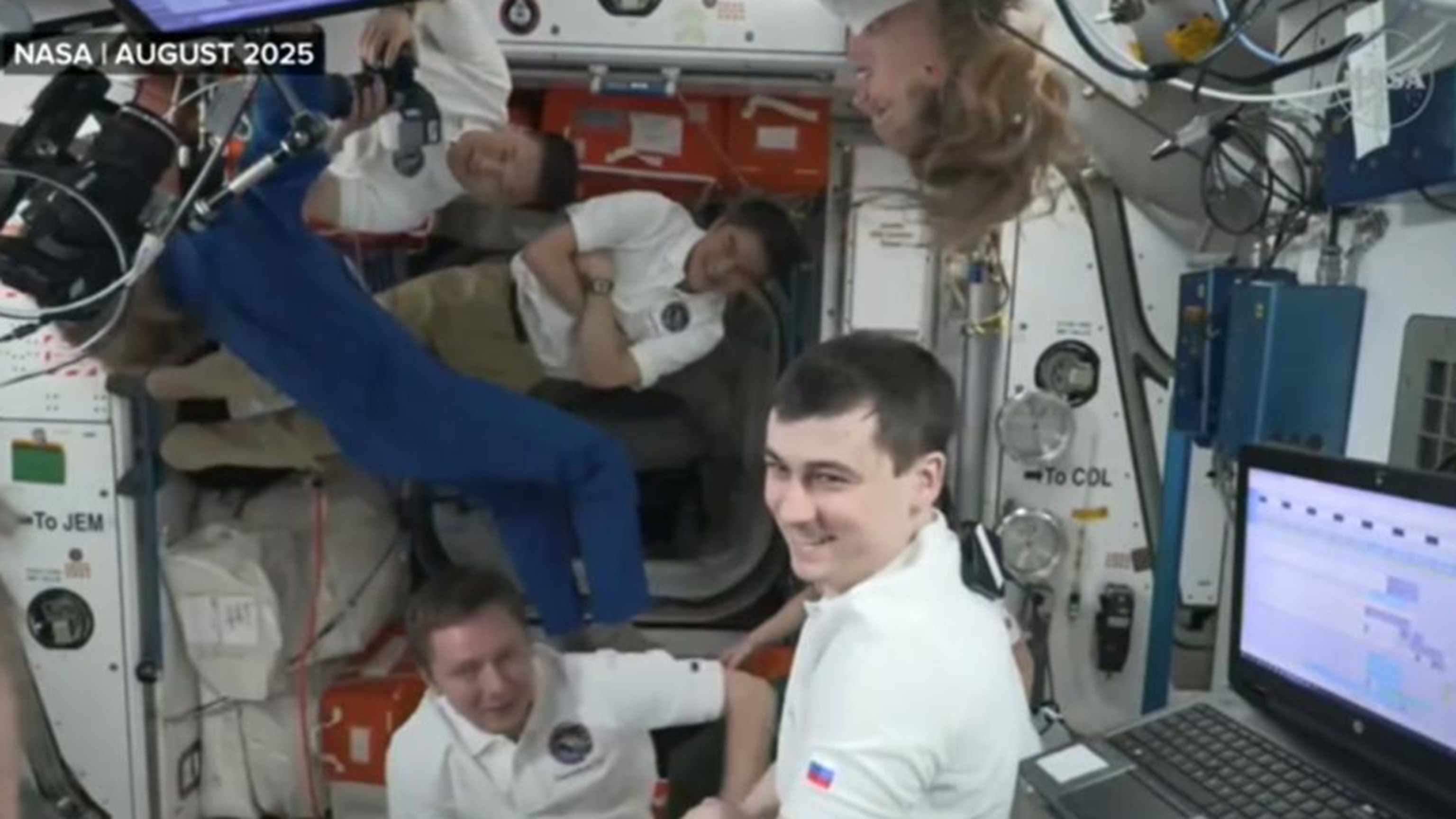 First-ever medical evacuation from International Space Station