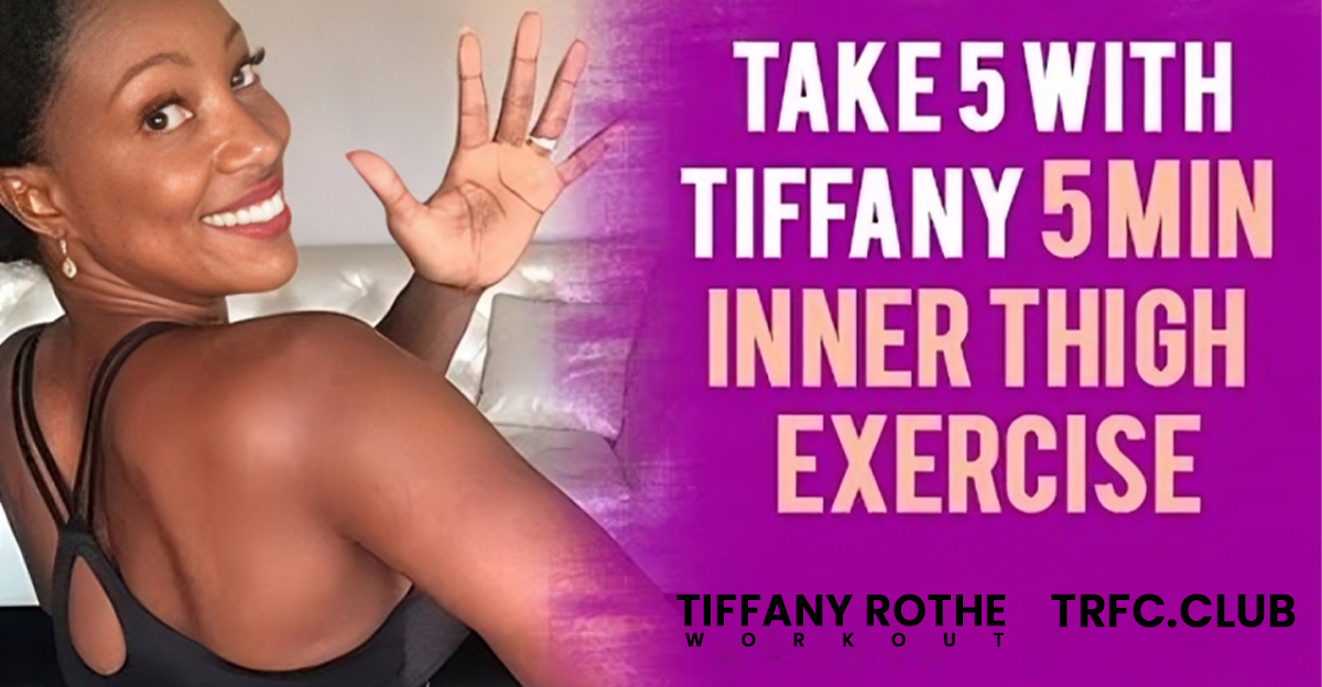 Werk the middle - 5 min inner thigh exercise with Tiffany Rothe
