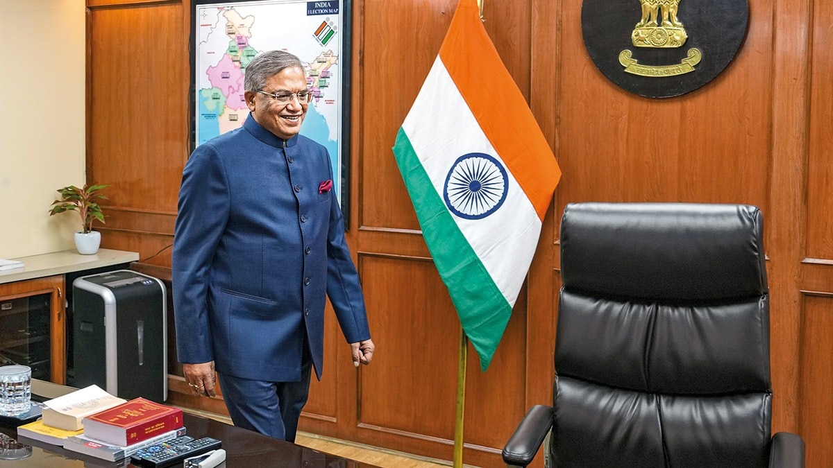 Gyanesh Kumar, 61, chief election commissioner | Special intensive role