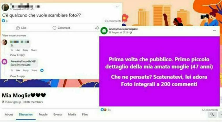 Mia moglie, perquisiti i titolari dell'account principale di Facebook ...