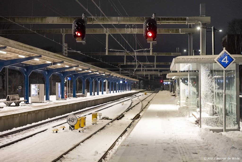 Problemen met treinverkeer in noorden duren tot in de avond