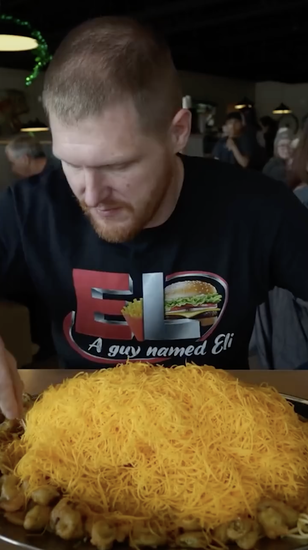 No freakin’ way - 8lb Cincinnati chili plate