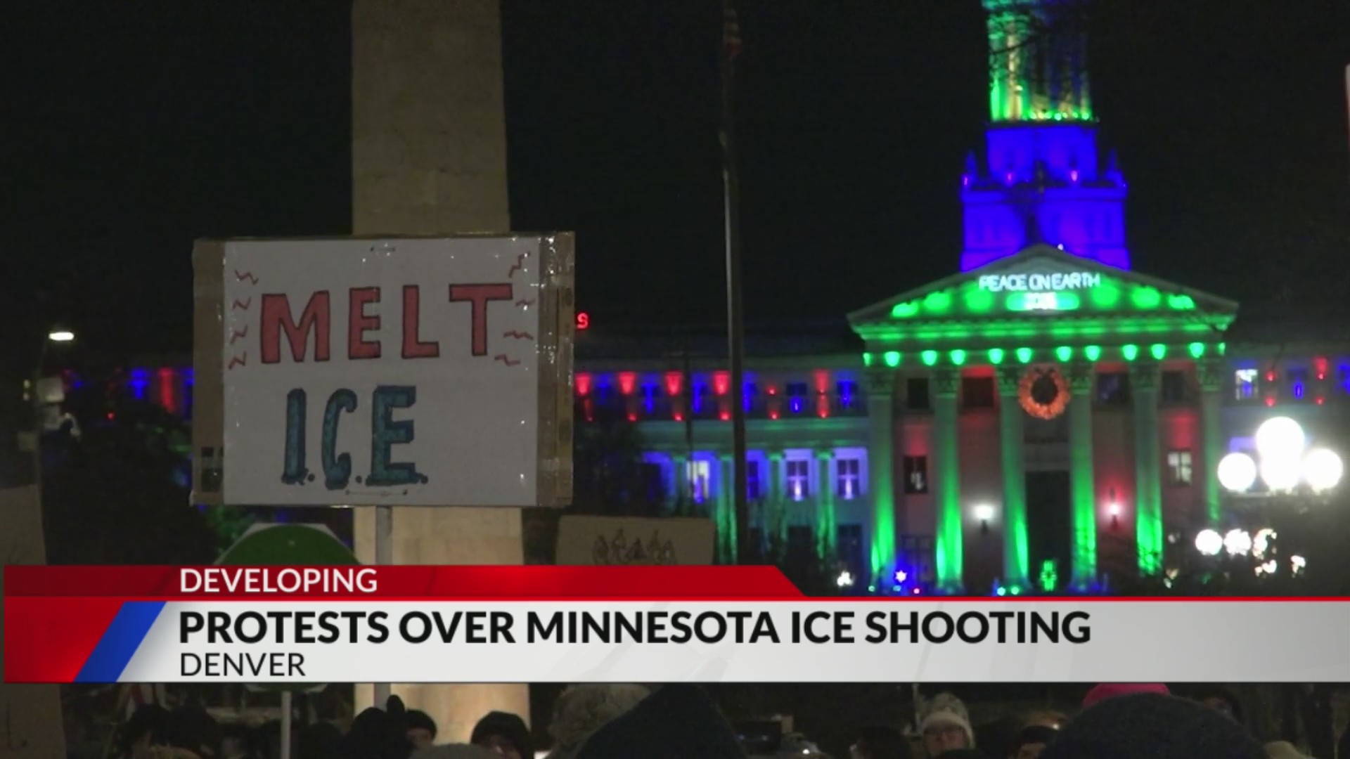 Protests over Minnesota ICE shooting