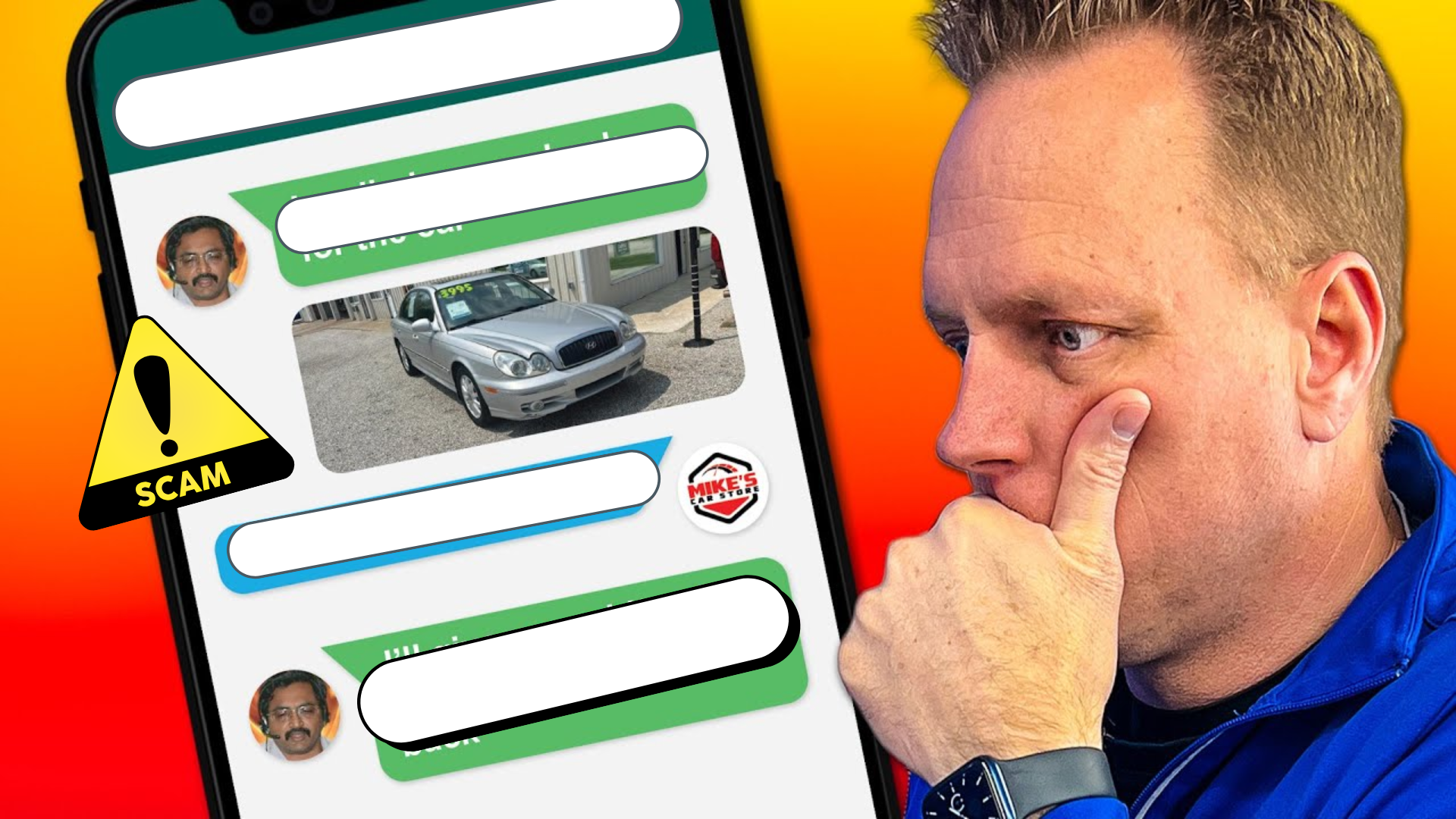 We got scammed selling a car online 🤯