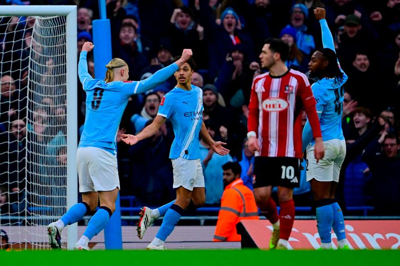 Manchester City 10 Exeter City 1 - Grecians suffer heaviest ever defeat ...