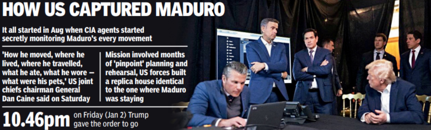 '20 men killed hundreds': Maduro guard's chilling account of US raid ...