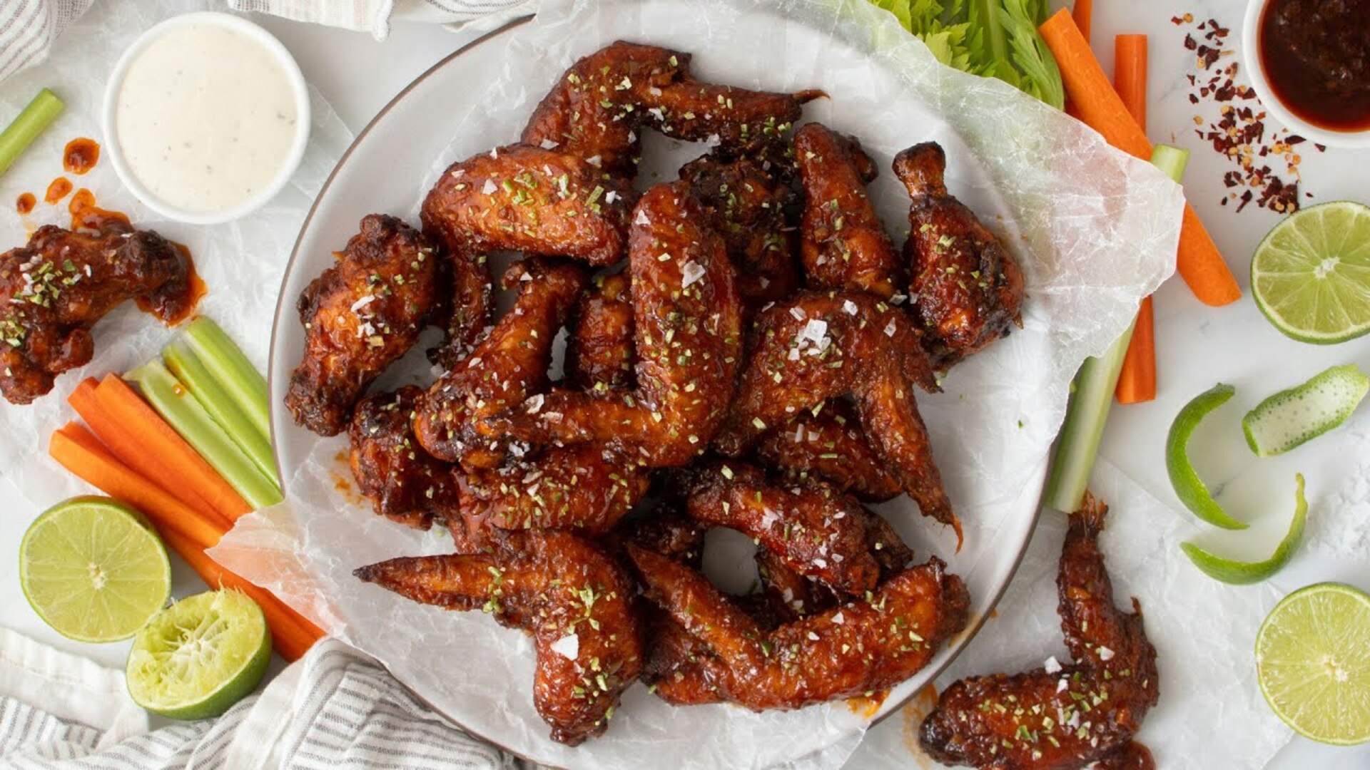 Better Than Wingstop' Fiery Lime Wings Recipe