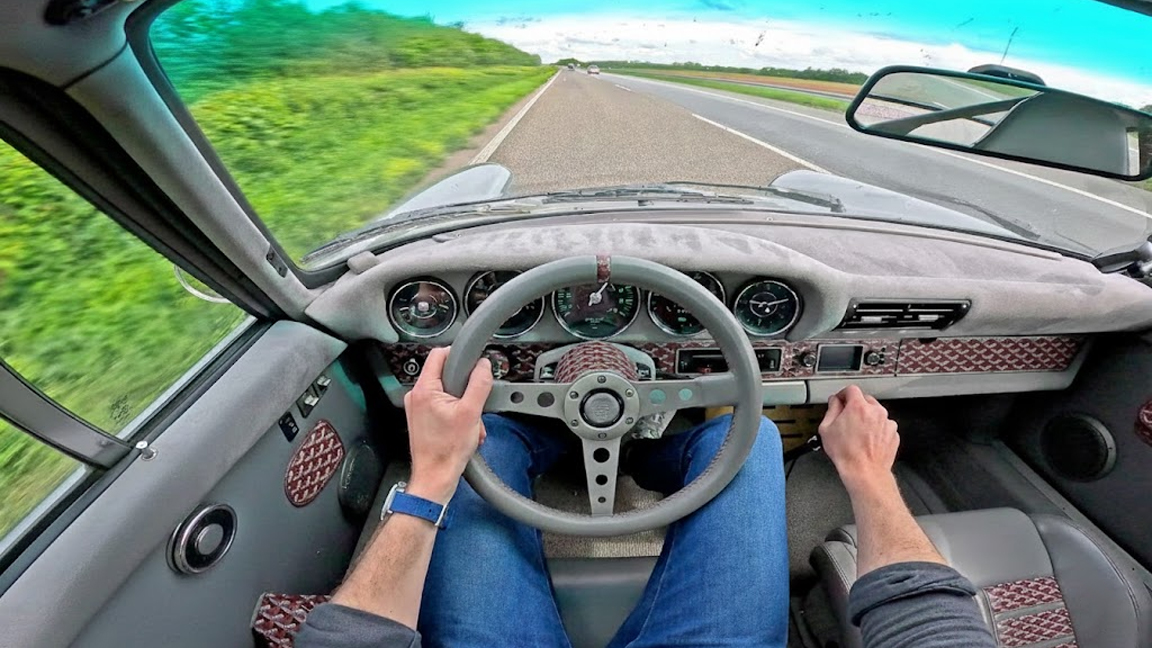 $500,000 Porsche 911 CSF RSR restomod review on Autobahn
