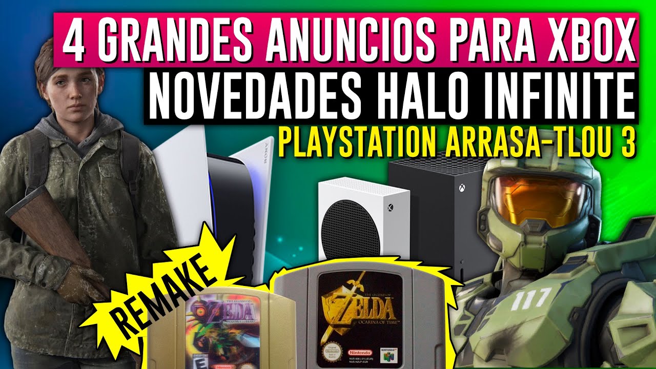 4 grandes anuncios para XBOX en E3 2021 🔥 Halo Infinite news 🔥 TLOU 3 🔥 ...
