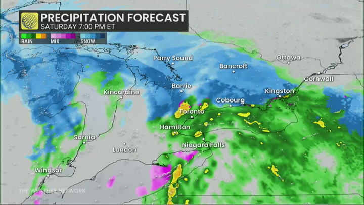 From 15° to 15 cm, southern Ontario is in for a return to reality