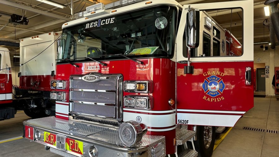 GRPD: Alcohol thought to be a factor in car vs. fire engine crash