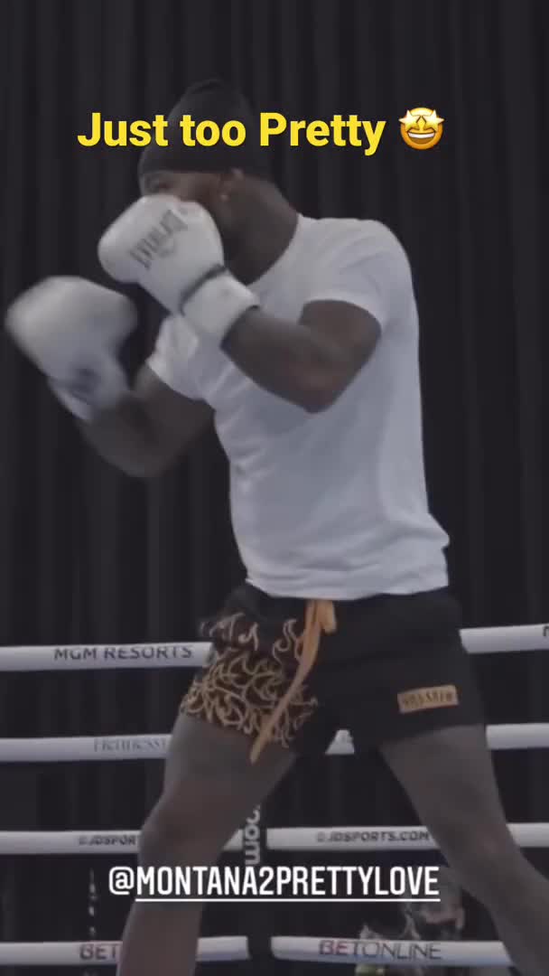 🚨Montana Love ️ too pretty 🤩 on the pads