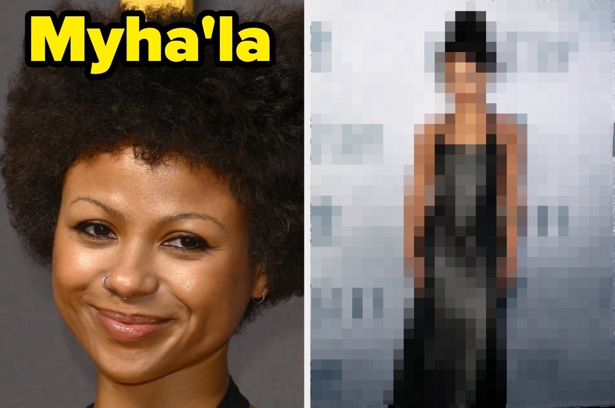 Myha'la's apron dress at the "Industry" premiere must be seen