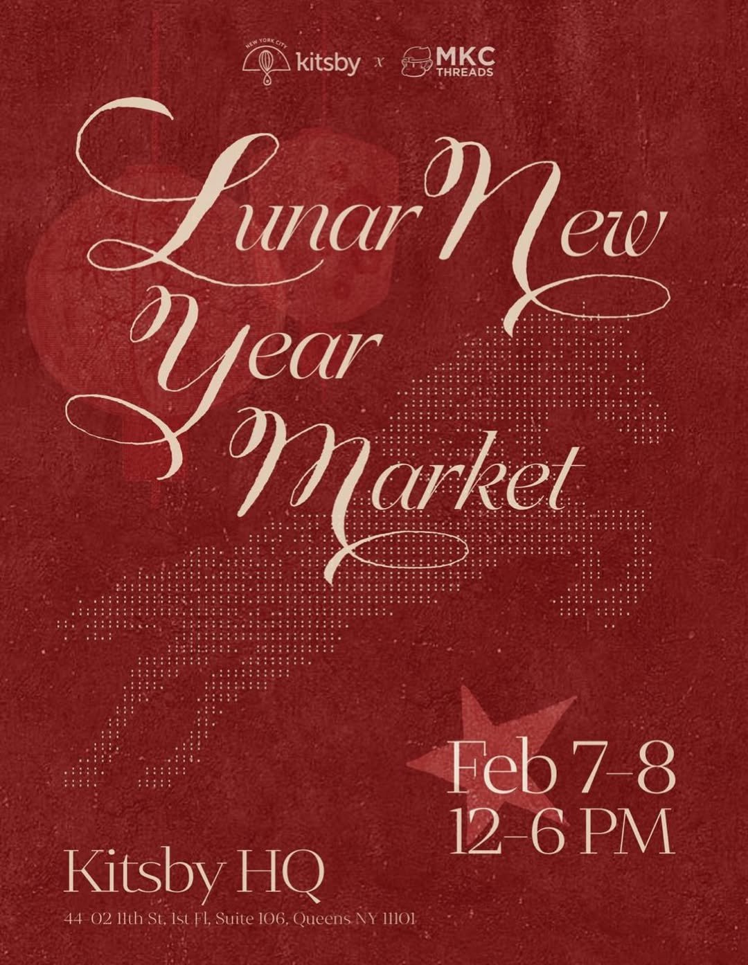 Lunar New Year market, NYC