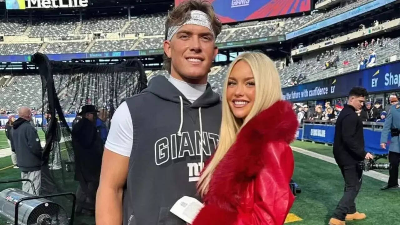 Giants QB Jaxson Dart and his girlfriend Marissa Ayers go Instagram ...