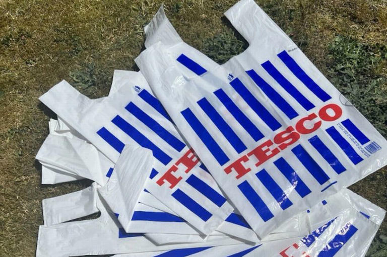 Tesco fans are falling in love with nostalgic old carrier bags in ...