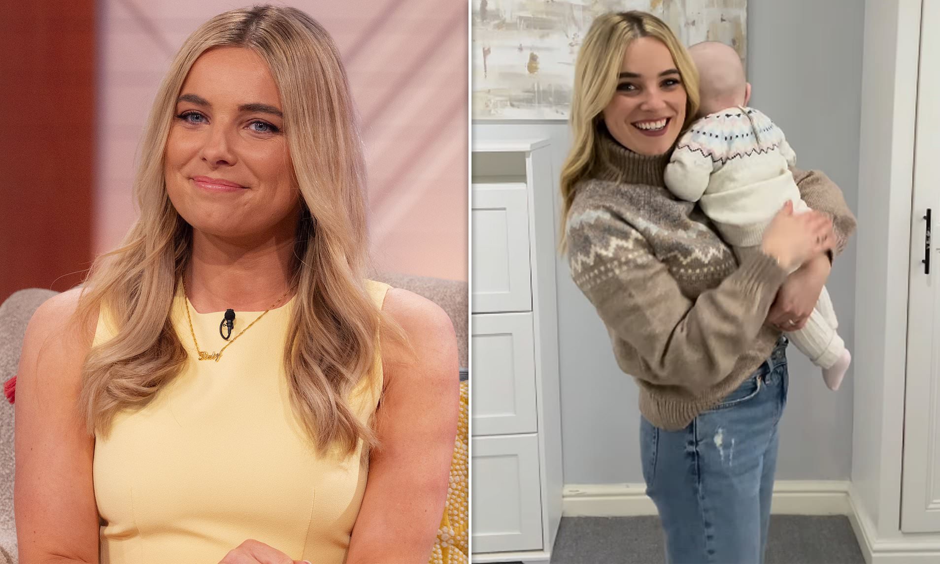 Sian Welby says she finds it 'hard to juggle work and motherhood'