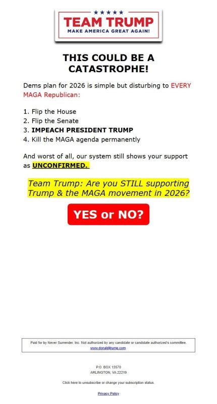 Trump warns of impeachment if GOP loses Congress