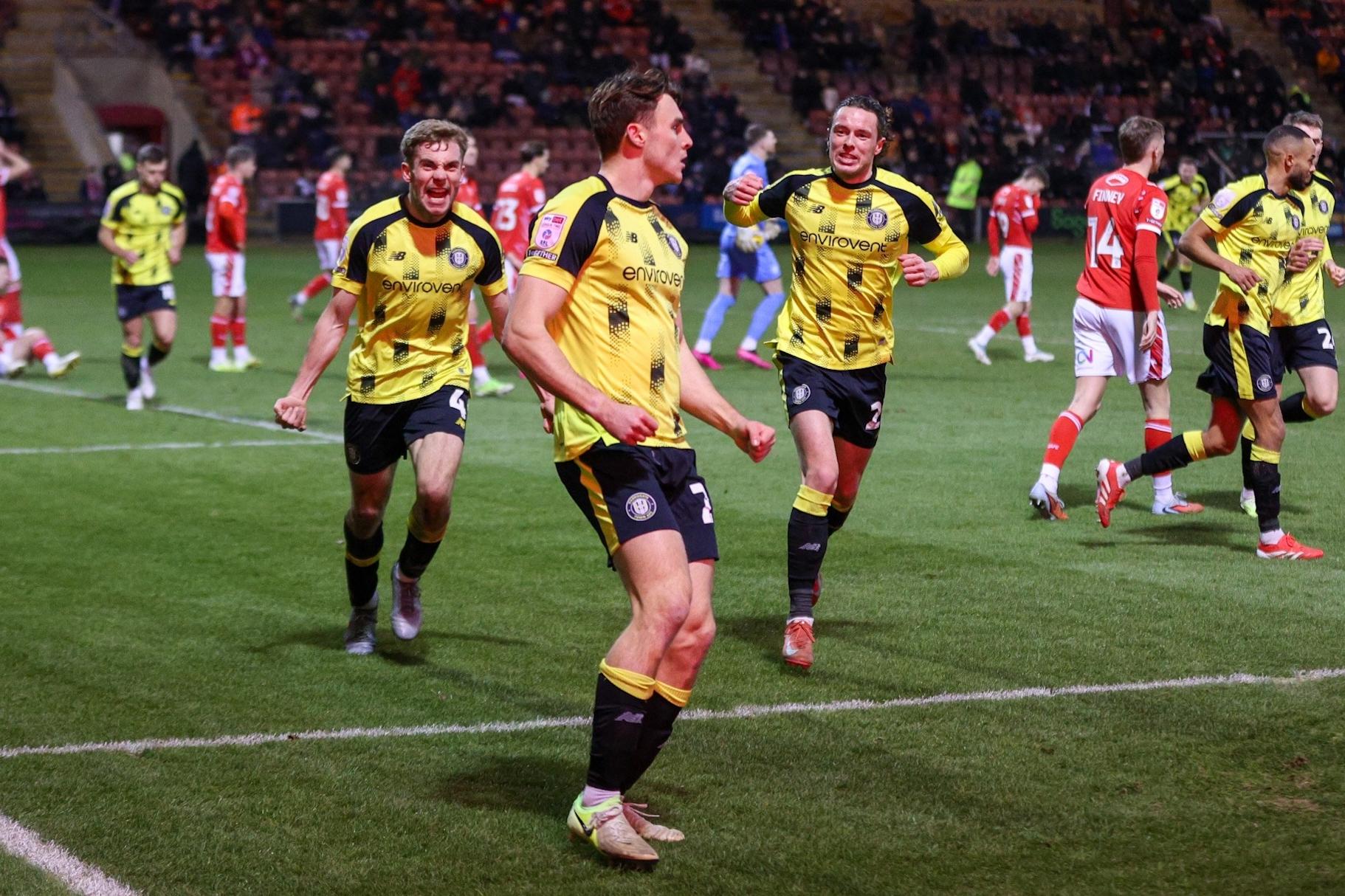Crewe Alexandra 1 Harrogate Town 1: Draw felt 'like a win' to ...