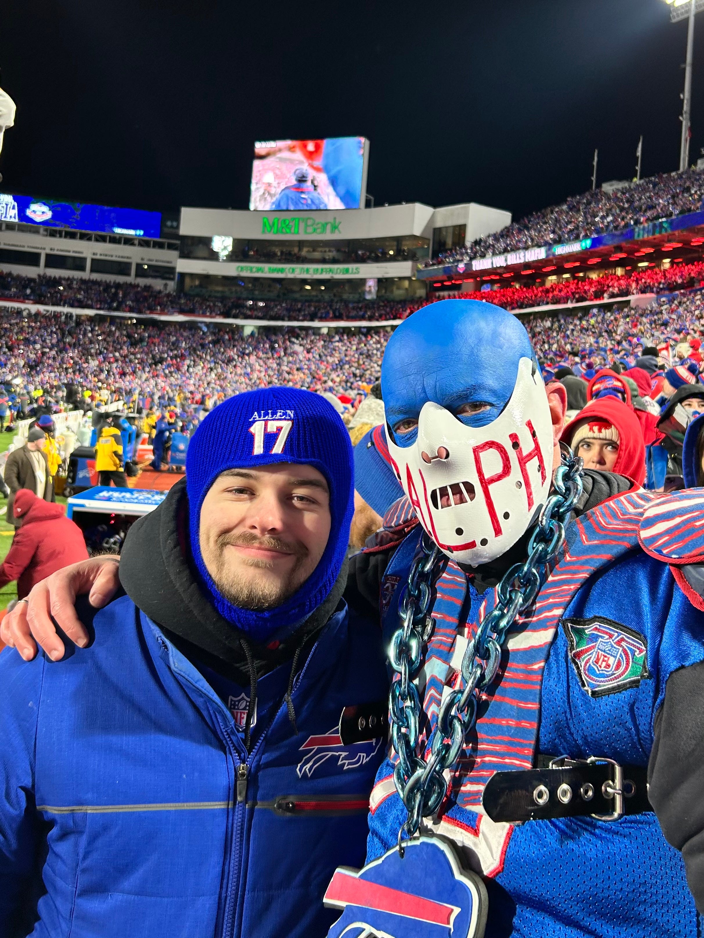 Bills fans leave a piece of themselves behind at the Ralph