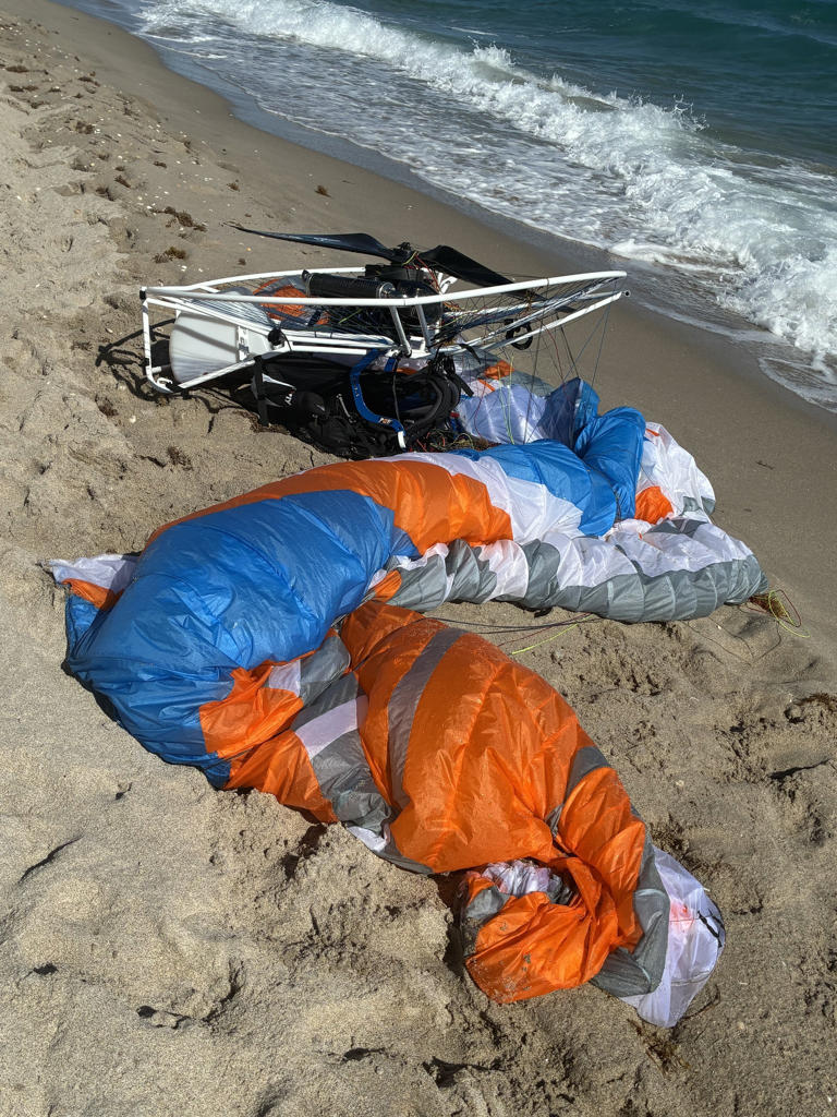 Paraglider falls from 500 feet in the air into Florida beach: Fire rescue
