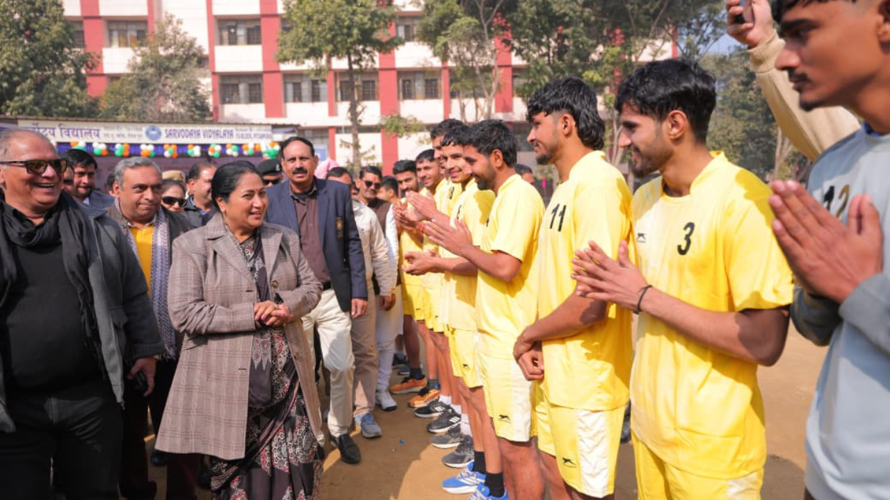 Delhi CM Rekha Gupta inaugurates the 47th National Junior Boys Handball ...