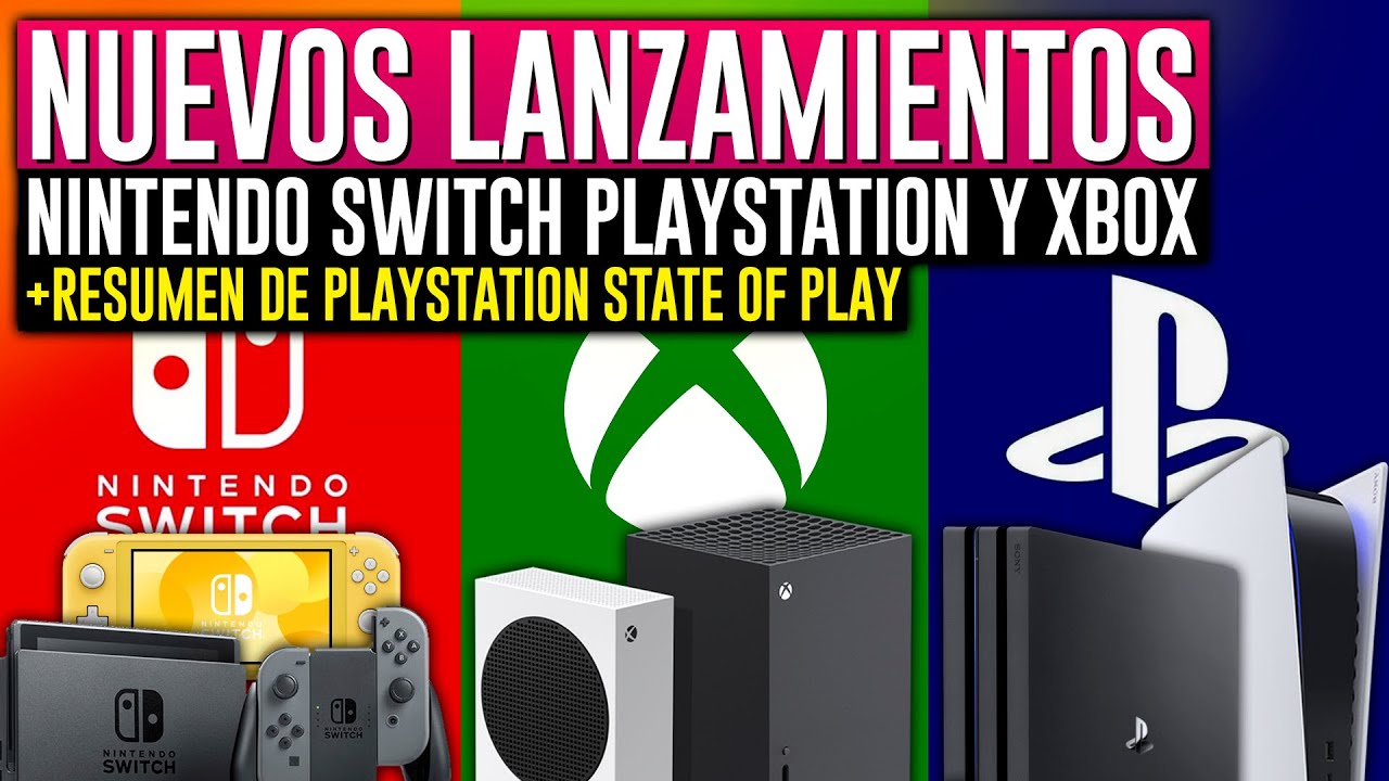 Nuevos lanzamientos para PlayStation, Xbox y Nintendo Switch 🔥 resumen ...