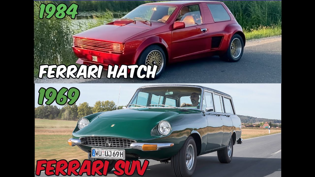 The unique V12 Ferrari SUV and V8 hatchback you've never heard of ...
