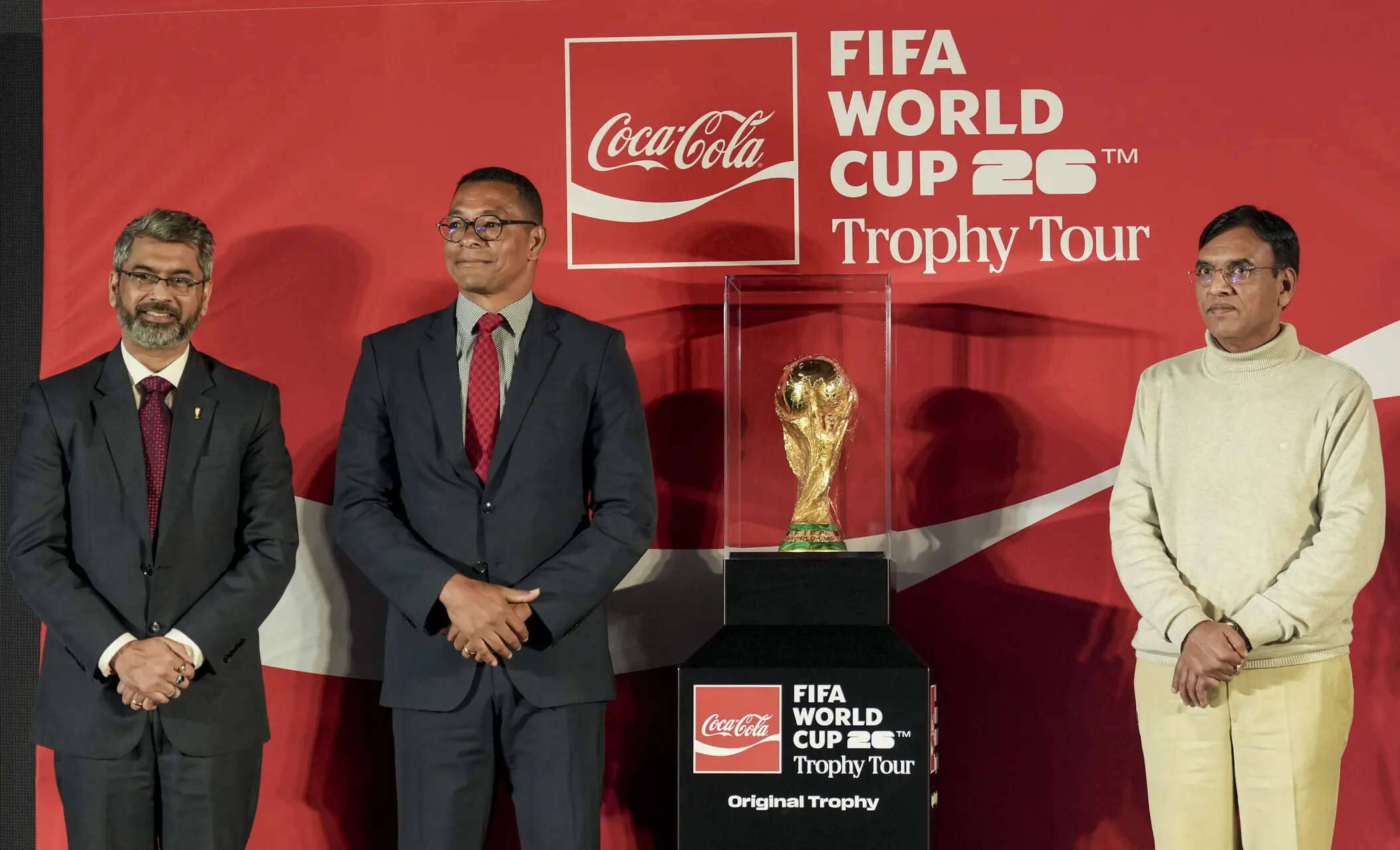 FIFA World Cup trophy lands in Delhi, to be in India for 3 days as part ...