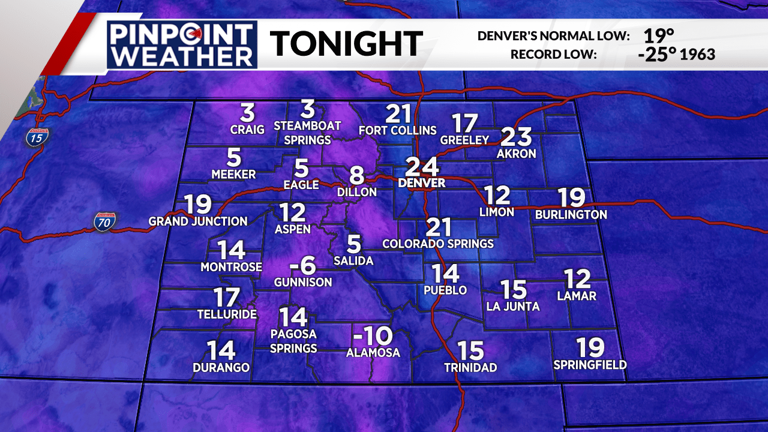Denver weather: Warming up and turning quiet