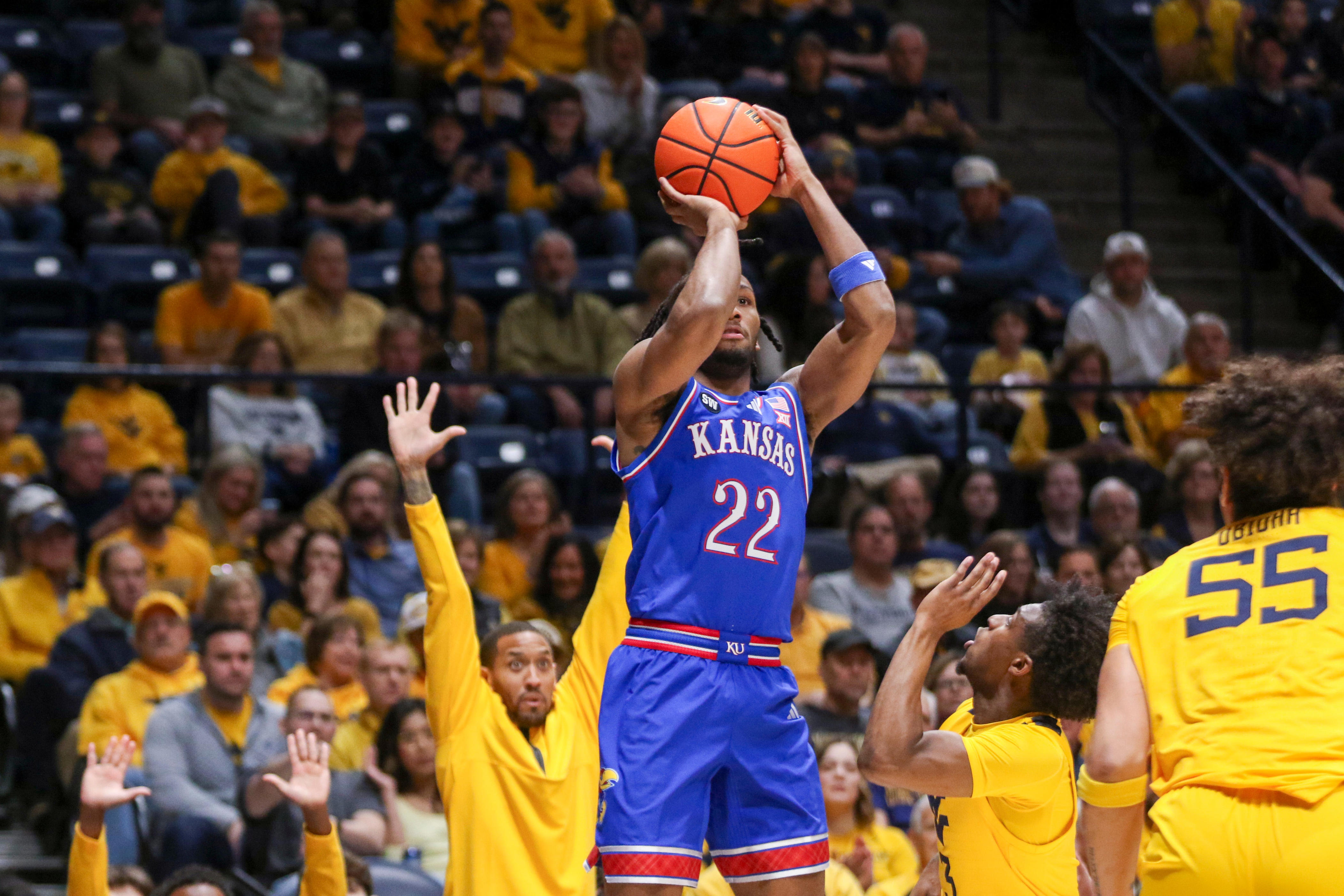 Kansas basketball vs WVU final score, highlights: Jayhawks suffer loss