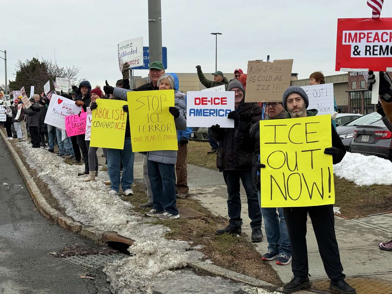 Hudson Valley woman arrested at Pawling ICE protest, charged with ...