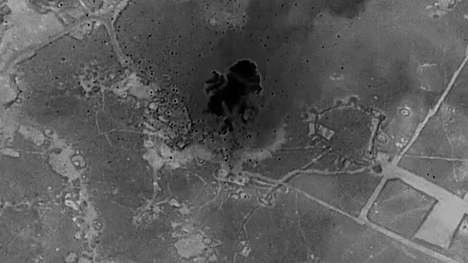 US military carries out large-scale strikes against ISIS targets across ...