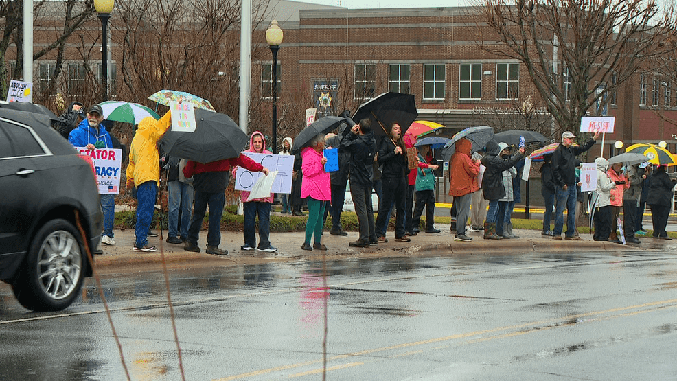 'A chant of unity': Protesters rally in Hendersonville honoring woman ...