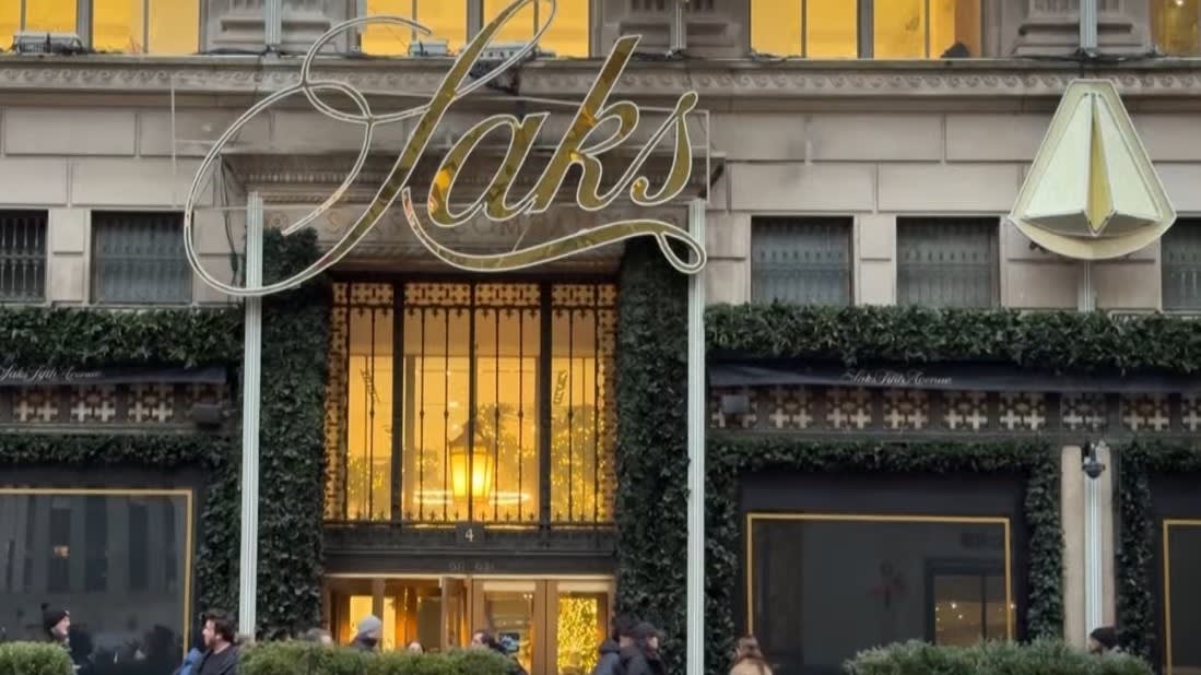 Saks Fifth Avenue owner on brink of bankruptcy as consumers pull back ...