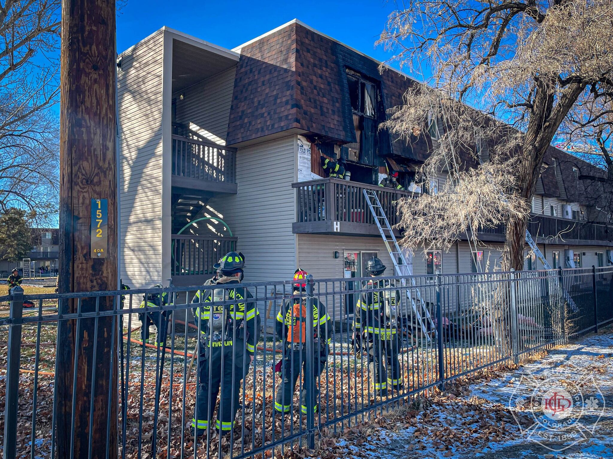 Grand Junction Fire extinguishes apartment fire on Orchard Avenue