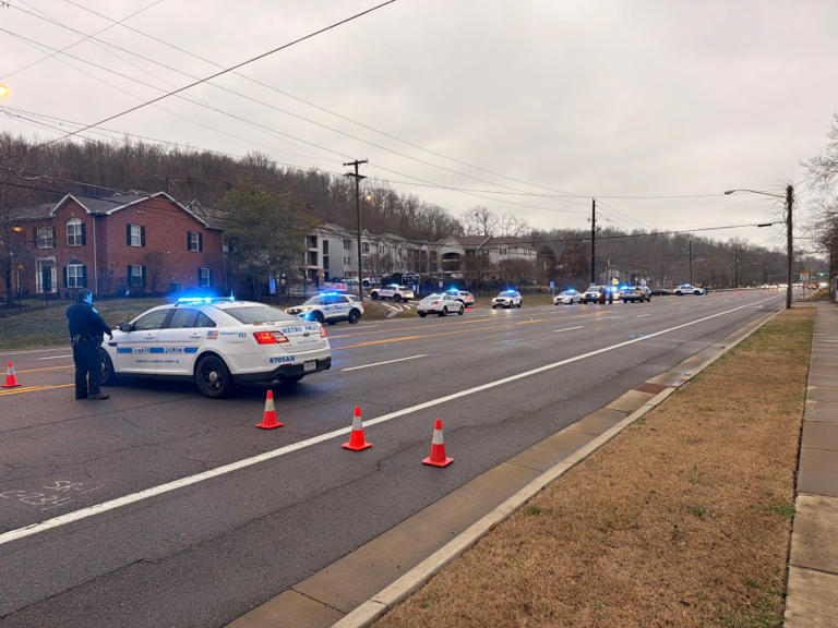 Highway 70 South reopens after heavy police presence spotted in Bellevue