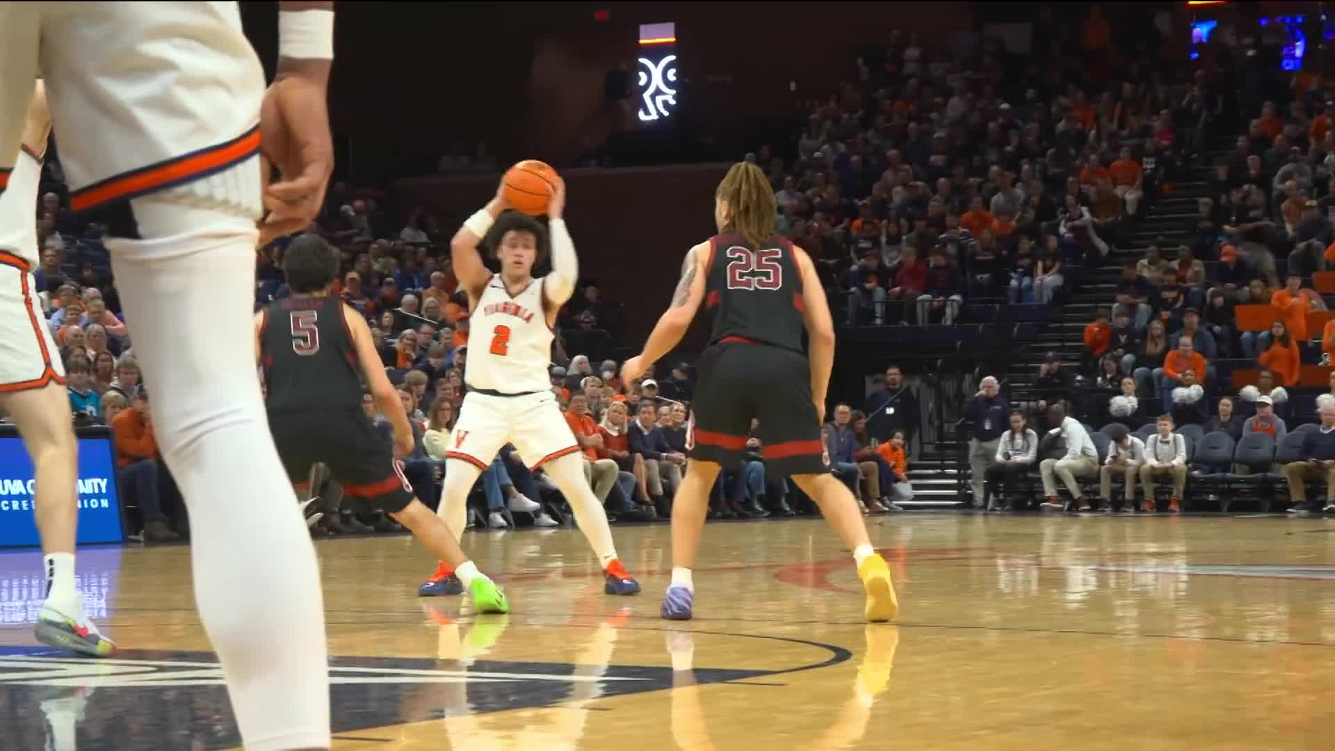 Virginia pulls away to beat Stanford 70-55 for its third straight victory