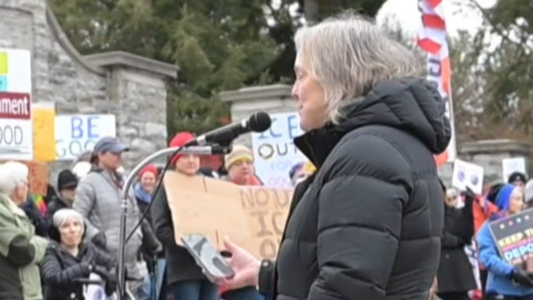 Centre County residents gather as part of nation wide ICE protests