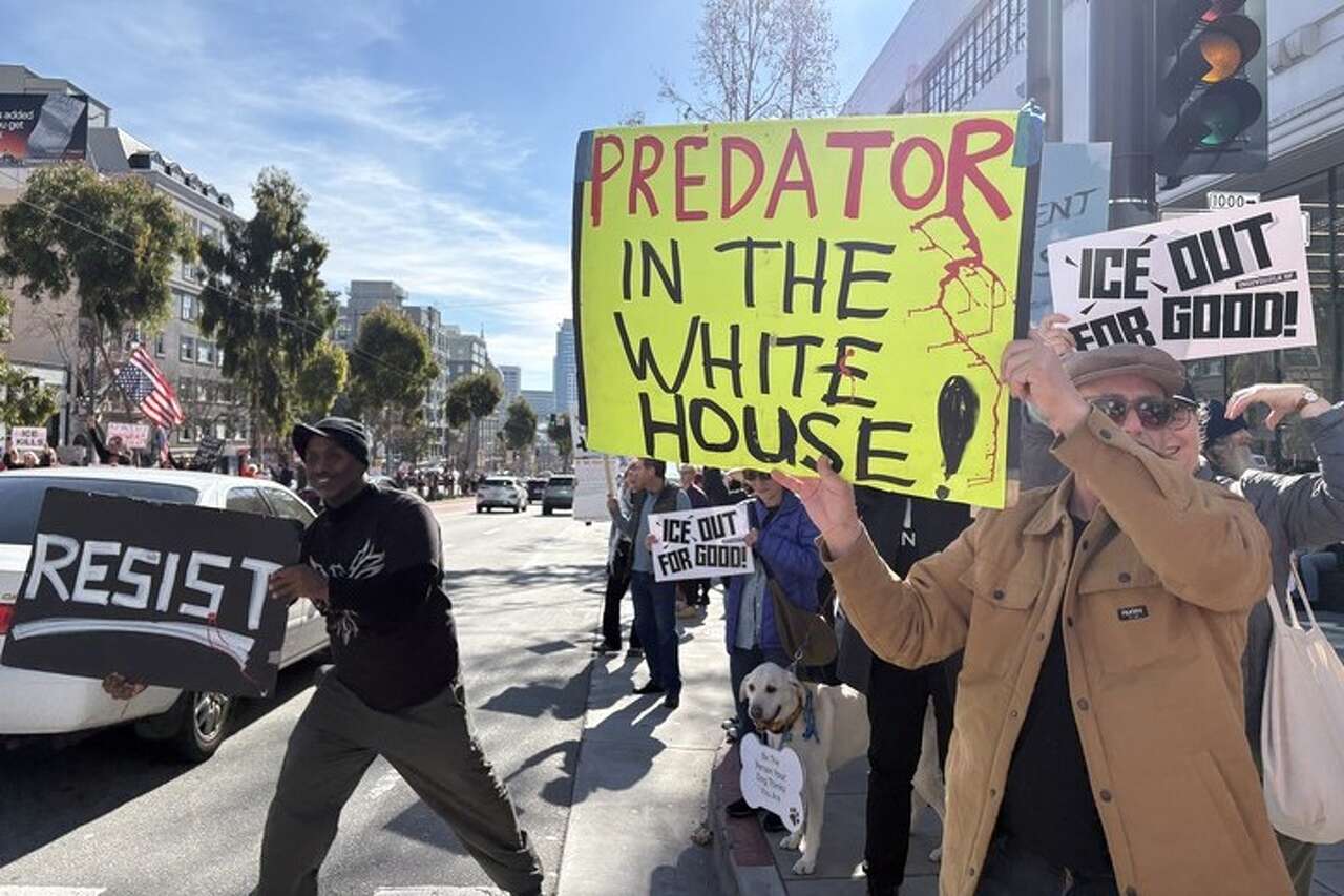 'ICE Out for Good': Huge crowds in Bay Area, nation protest Trump tactics