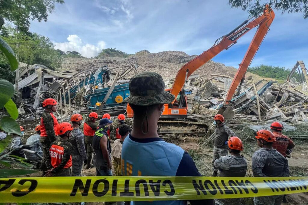 Binaliw landfill collapse: Search, rescue continue amid heavy rains