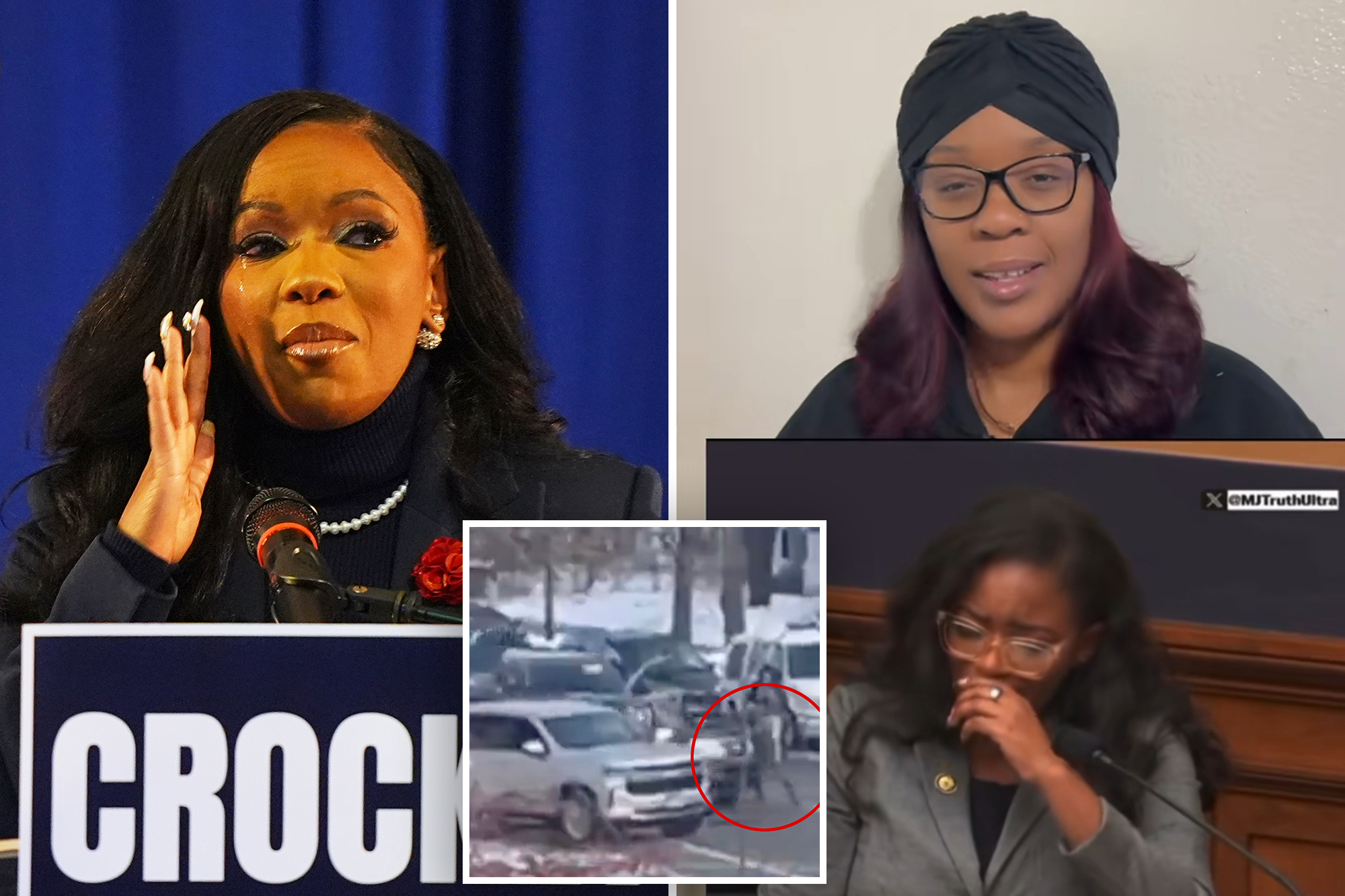 Jasmine Crockett’s ‘crying’ over death of anti-ICE activist Renee ...