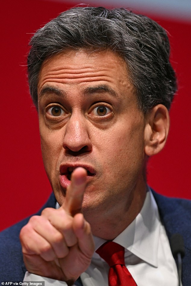 The staggering cost of Ed Miliband's net zero drive finally revealed: £ ...