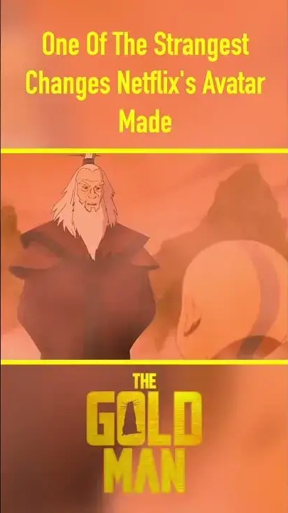 One of the strangest changes Netflix's Avatar made #shorts